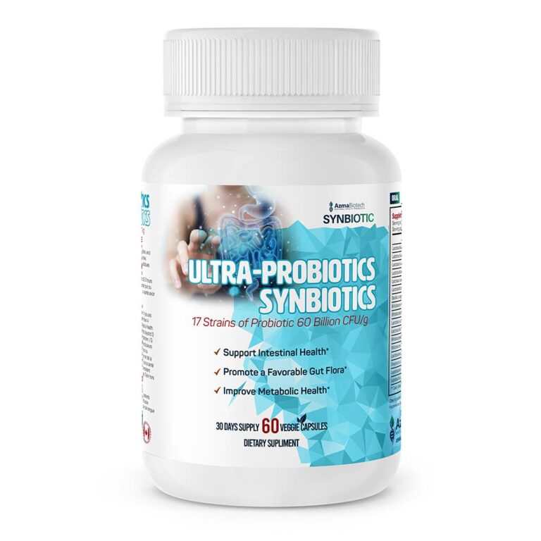 Turmeric + Probiotics Synbiotics - AzmaBiotech